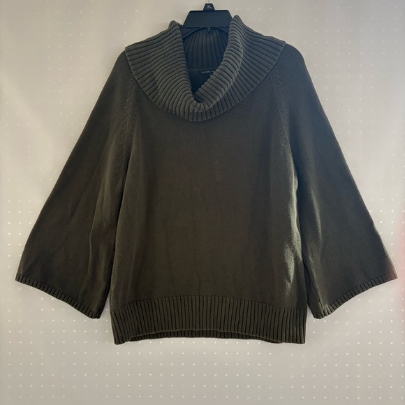 JEANNE PIERRE | Sweaters | Jeanne Pierre Womens Cowl Neck Sweater Olive ...